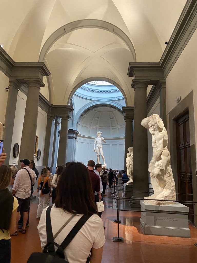 I finally see David – The Tragic Queen